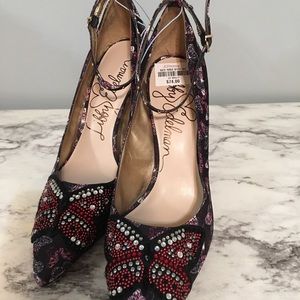 libby. edelman | Shoes | Libby Edelman Holly Jewel Butterfly High Heel ...